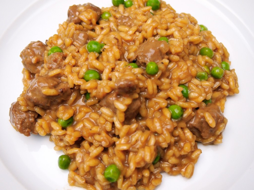 Sausage & Saffron Risotto | Mustard With Mutton