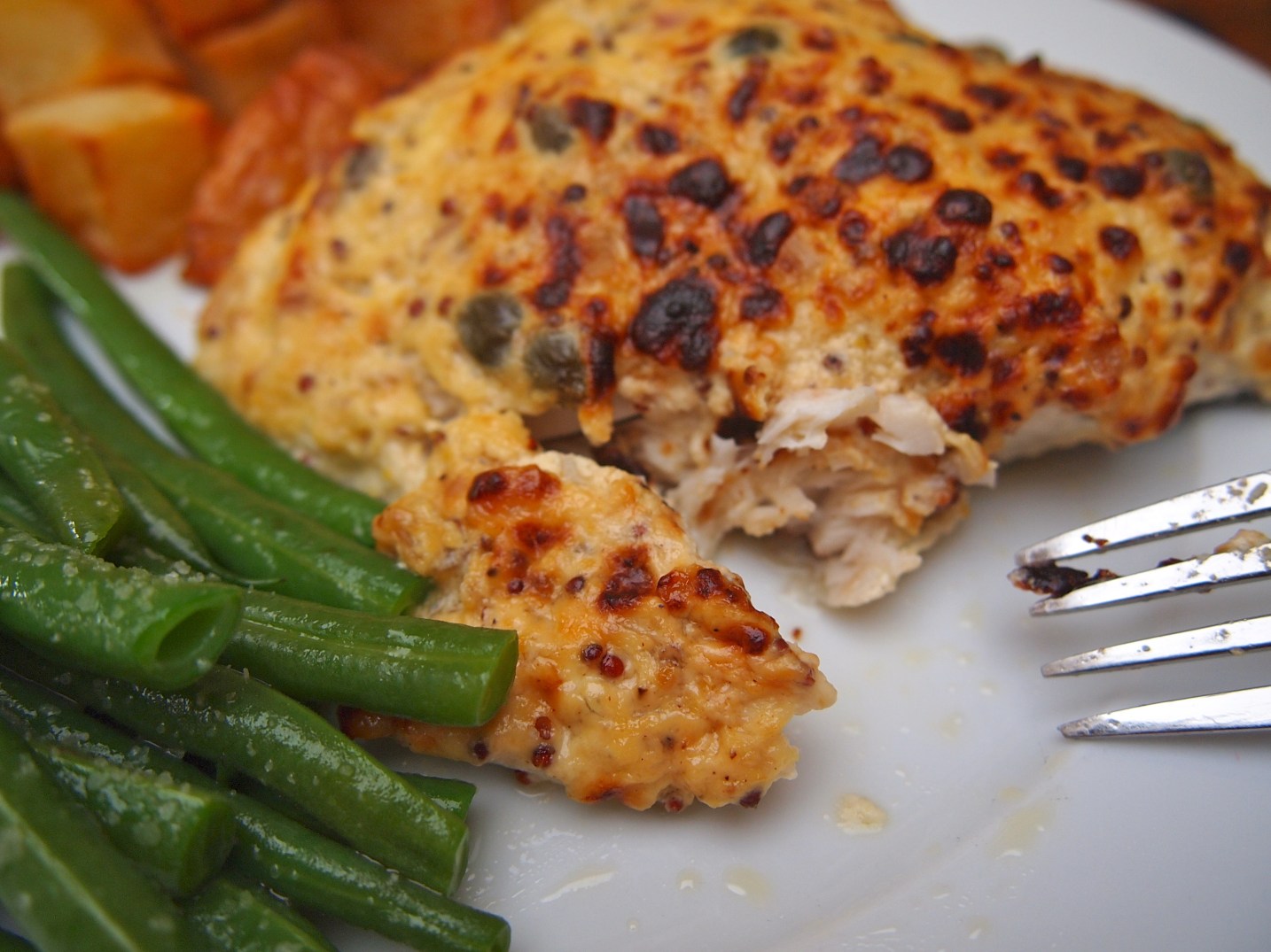 Mustard Roasted Fish | Mustard With Mutton