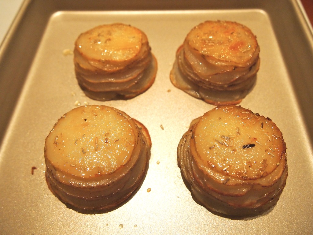 Mini Pommes Anna | Mustard With Mutton